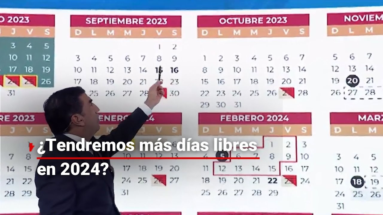 ¡NUEVO CALENDARIO ESCOLAR! | ¿Cuántas vacaciones tendremos para el ciclo escolar 2023- 2024?