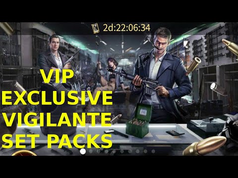 Vigilante Equipment VIP packs – Mafia City – Flavio Gaming