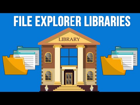 How to Use the Windows File Explorer Libraries