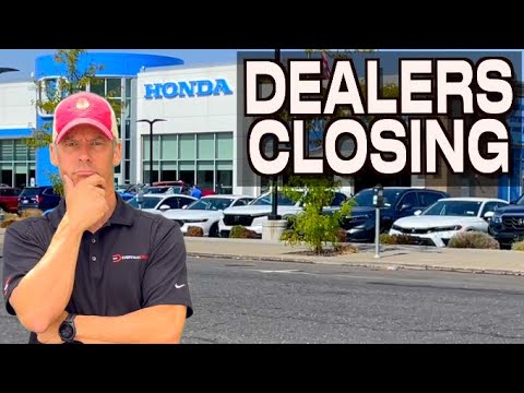 Honda DEALERSHIPS CLOSING! MONEY PROBLEMS and Slow Sales in 2024