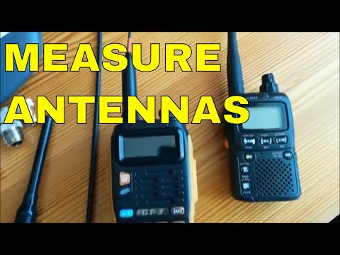 Measurements of portable antennas