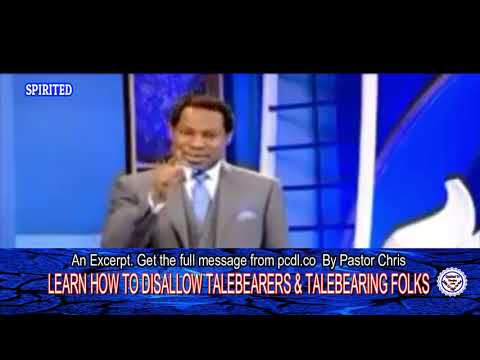 A MUST WATCH: DISALLOW TALEBEARERS & TALEBEARING FOLKS IN YOUR LIFE