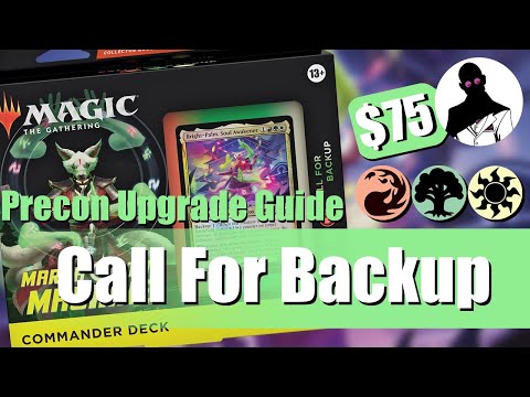 Cut-Rate Commander - Call for Backup | Precon Upgrade Guide | Cut-Rate ...