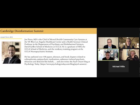 Wilful ignorance, delusion-like beliefs, and conspiracy theories featuring Dr. Joe Pierre, MD