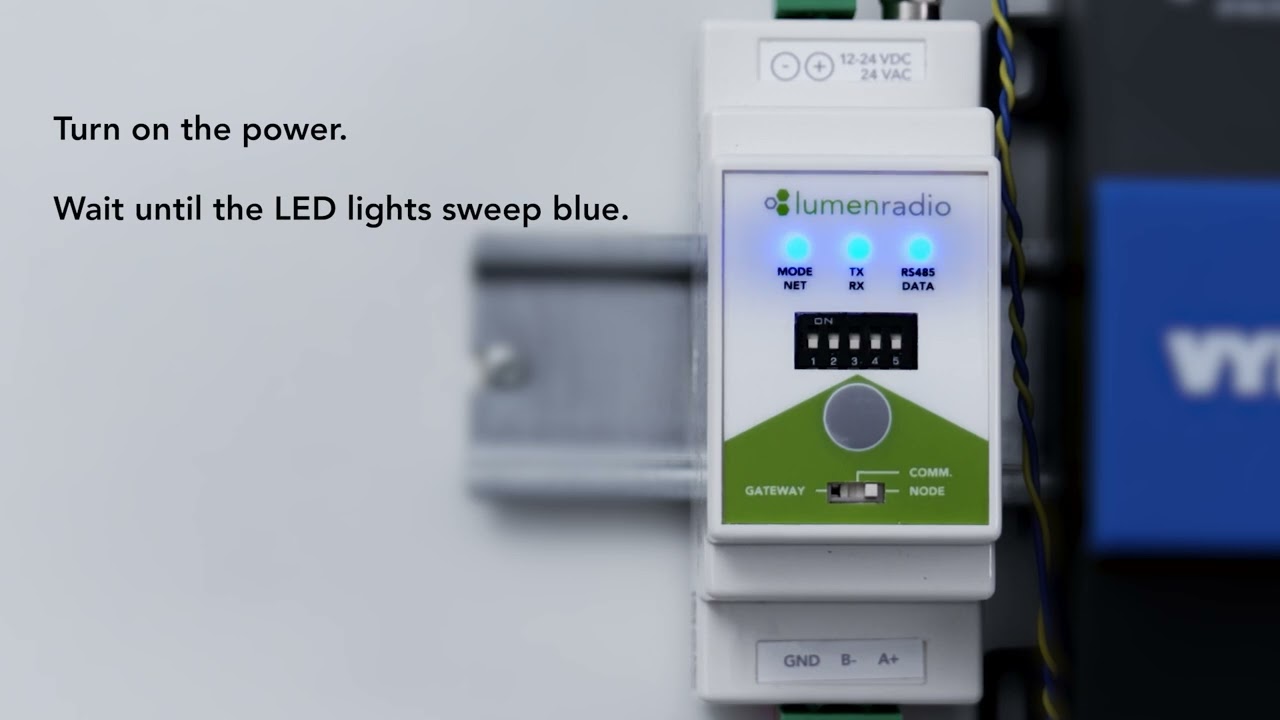Installation W-BACnet  - Gateway installation