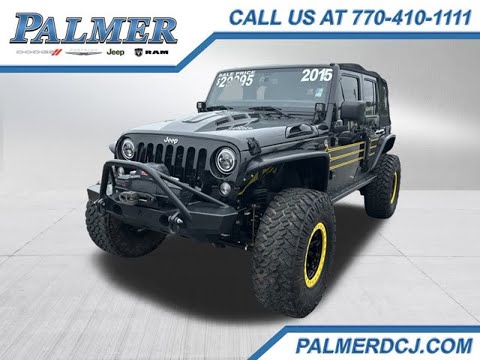 2015 Jeep Wrangler_Unlimited Rubicon Atlanta, Roswell, Alpharetta, Johns Creek, Woodstock GA
