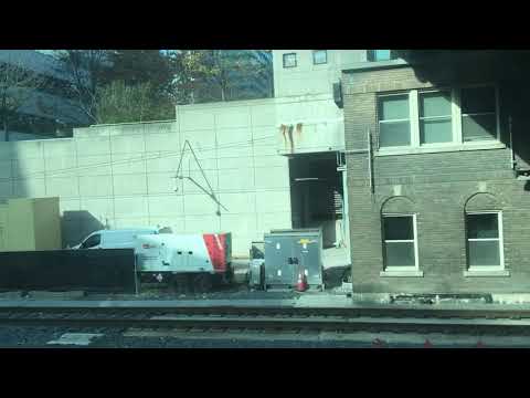 Departure in a GO Transit Train from Union Station - Toronto