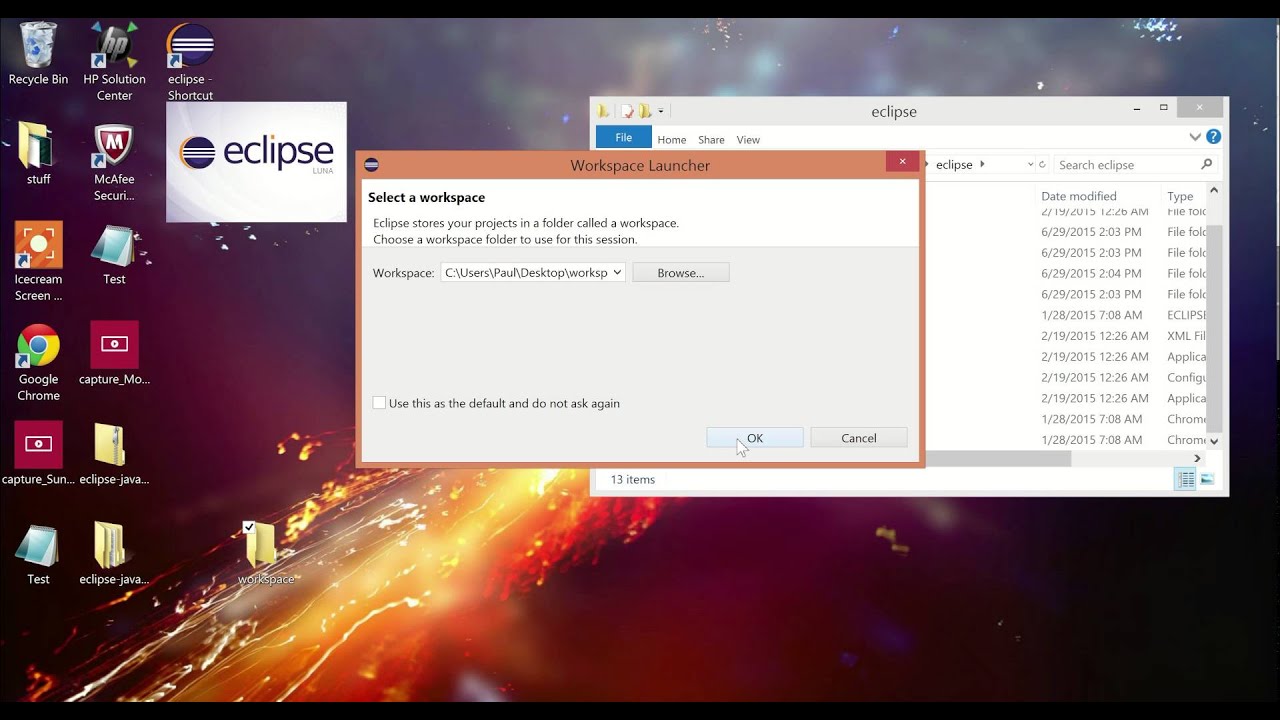 Java Tutorial Part 2 Downloading/Installing Eclipse
