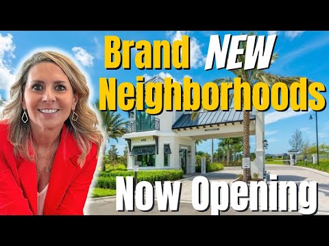 10 BRAND NEW COMMUNITIES coming to Sarasota and Manatee Counties.
