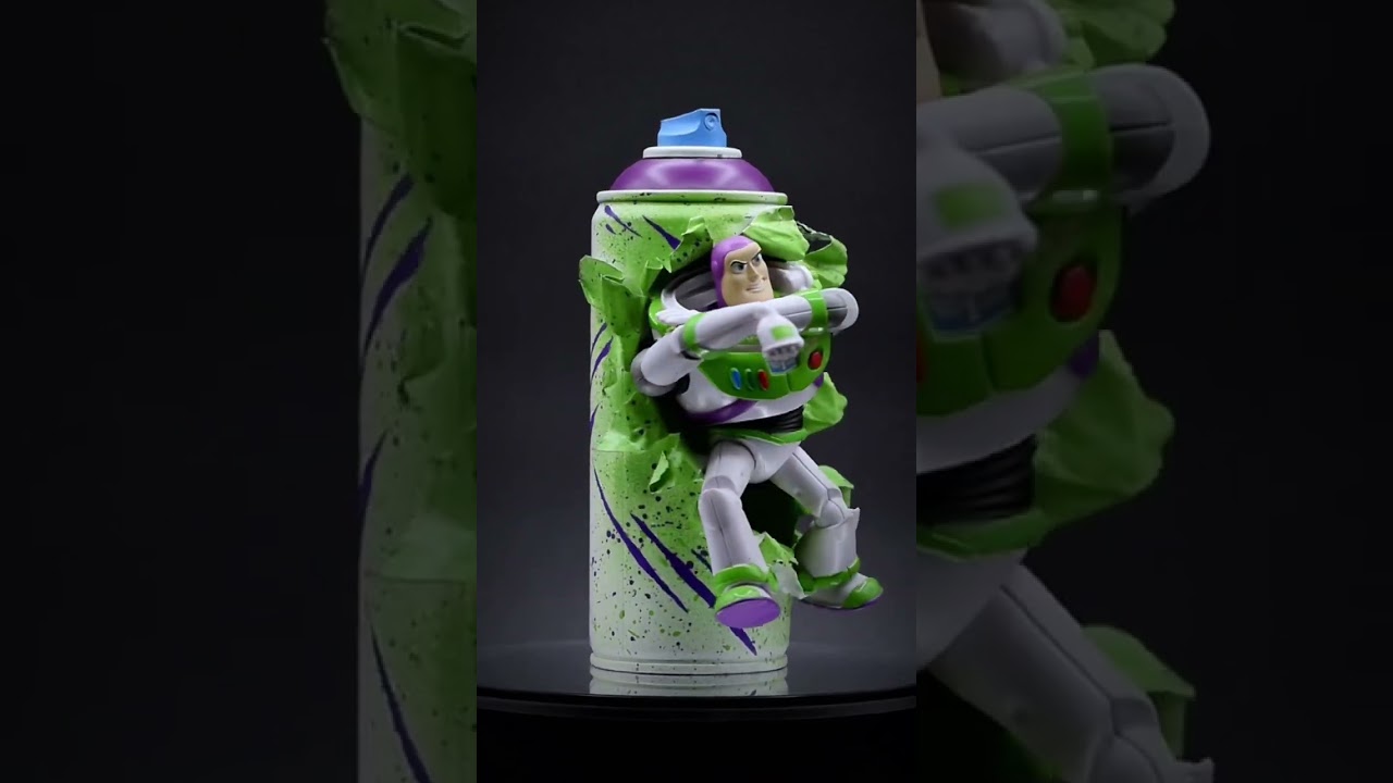“To Infinity and Beyond” Toy Story: Buzz Lightyear | Custom Spray can #buzzlightyear #disney #pixar
