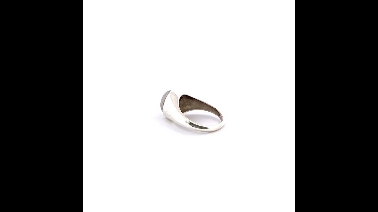 Unique Moonstone Ring Design Options - Shop Yours Now! Sterling Silver Moonstone Ring For Men!!