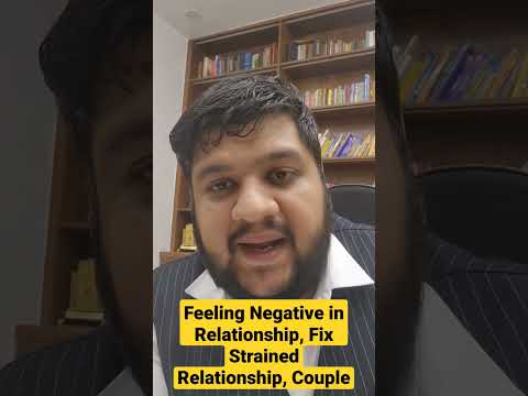 Feeling Negative in Relationship, Fix Strained Relationship, Couple #couple #relationship #shorts