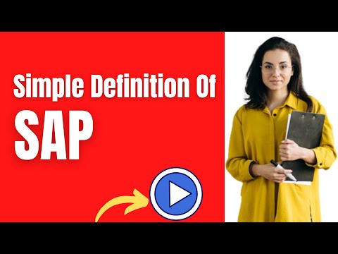Shorts Definition of SAP - WHAT DOES SAP MEAN ❓ | Definition Channel HD