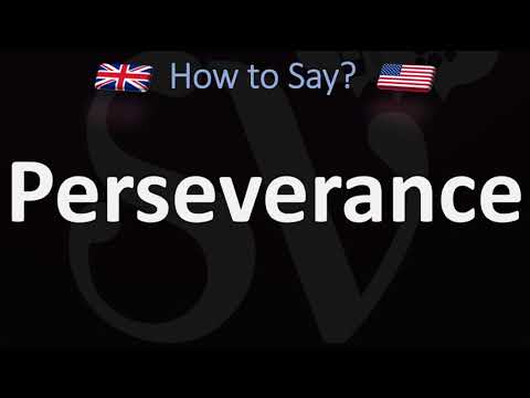 How to Pronounce Perseverance? (CORRECTLY)