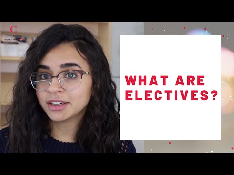 What are electives? - Experiencing Conestoga