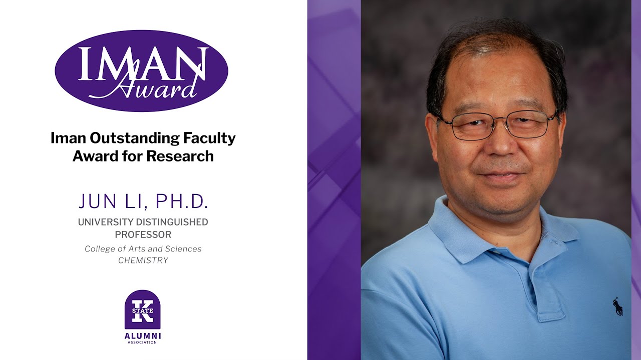 Jun Li | Iman Outstanding Faculty Award for Research