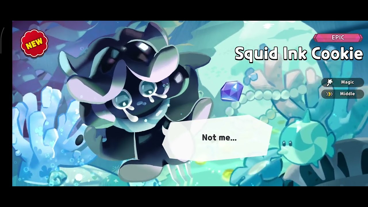 Squid Ink Cookie