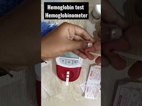 Hb testing #medicolife #learning #hemoglobin #hb