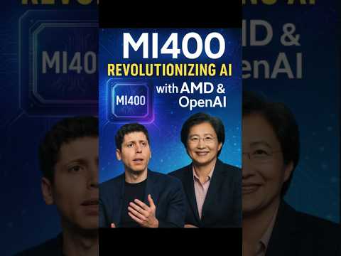 MI400: Revolutionizing AI with AMD & OpenAI
