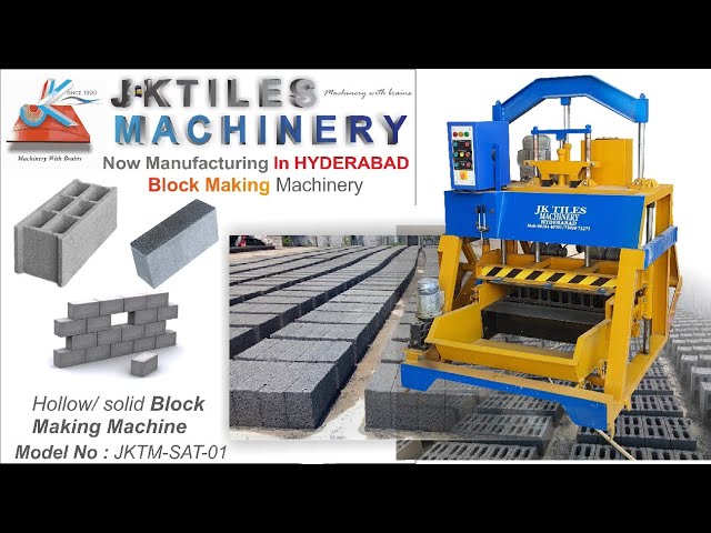 Hollow Block Solid Block Machine - Solid/ Hollow Block Making Machine ...