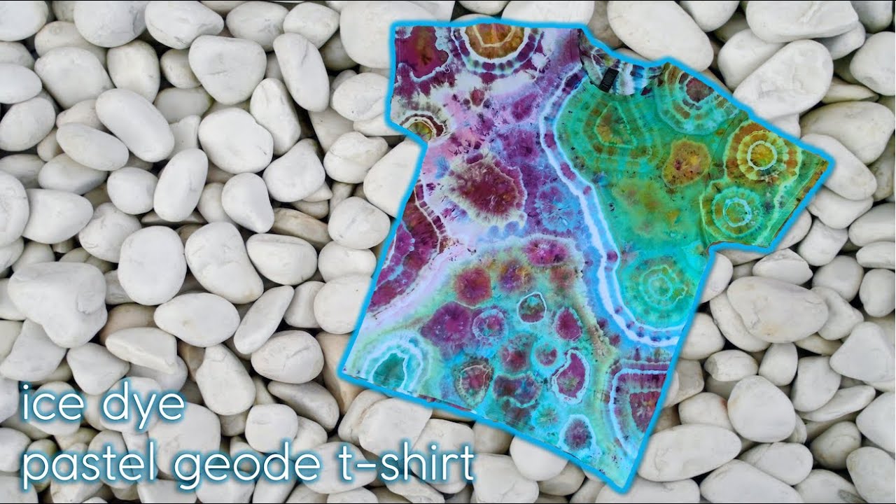 Ice Dye | Pastel Geode T-Shirt