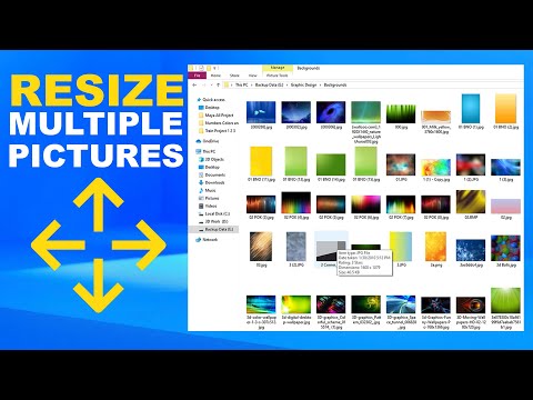 How To Resize Multiple Images Without Using Any Software In Windows