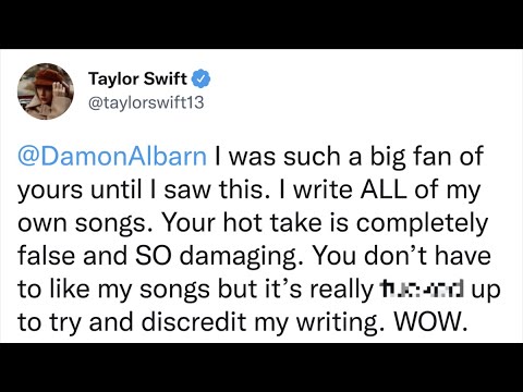 "Taylor Swift Doesn't Write Her Own Songs"