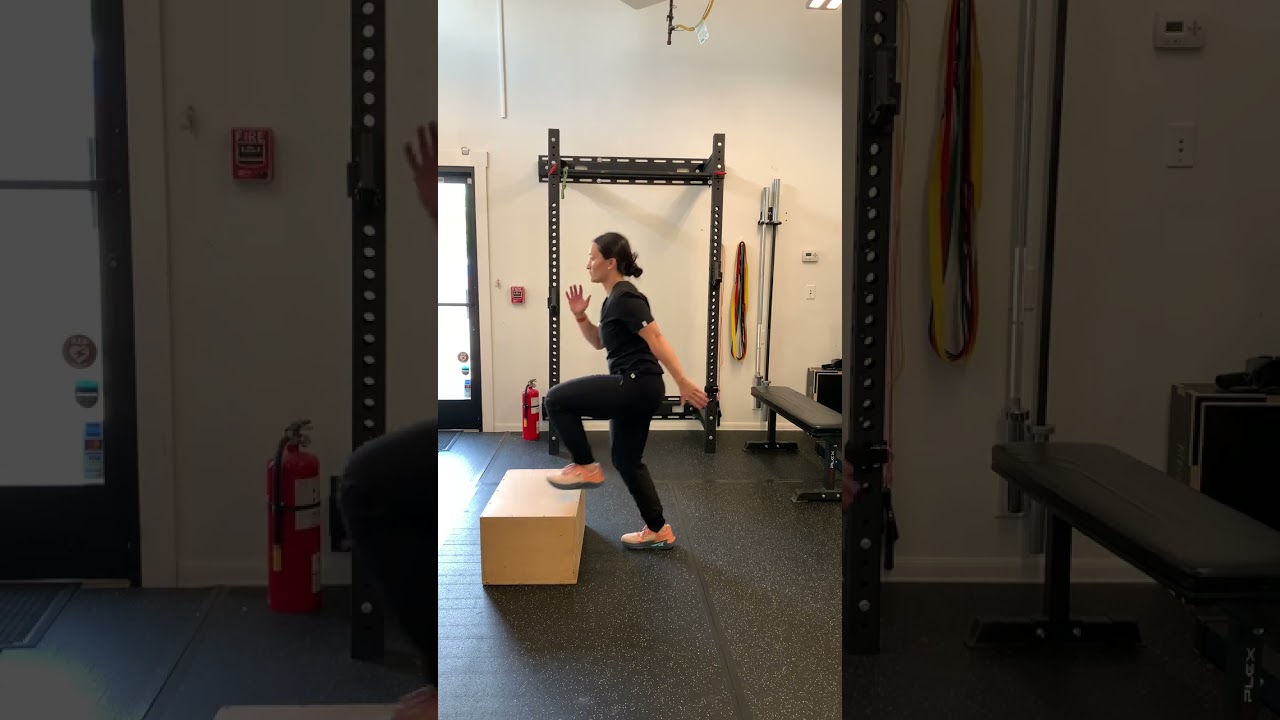 Box Step Up + Jump