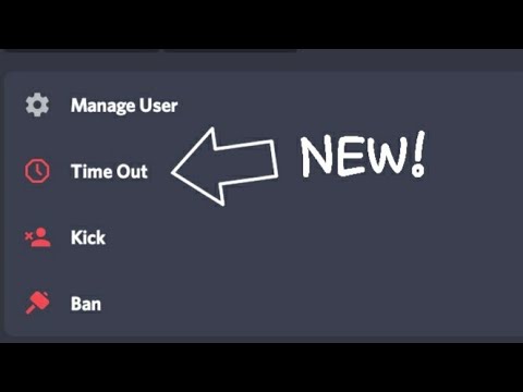 New time out feature on Discord!