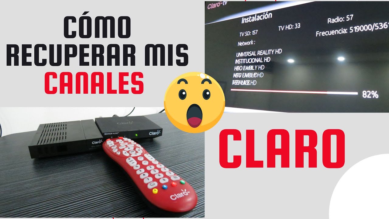 ¿Se borraron tus canales de Claro? Recupéralos así 😳📺