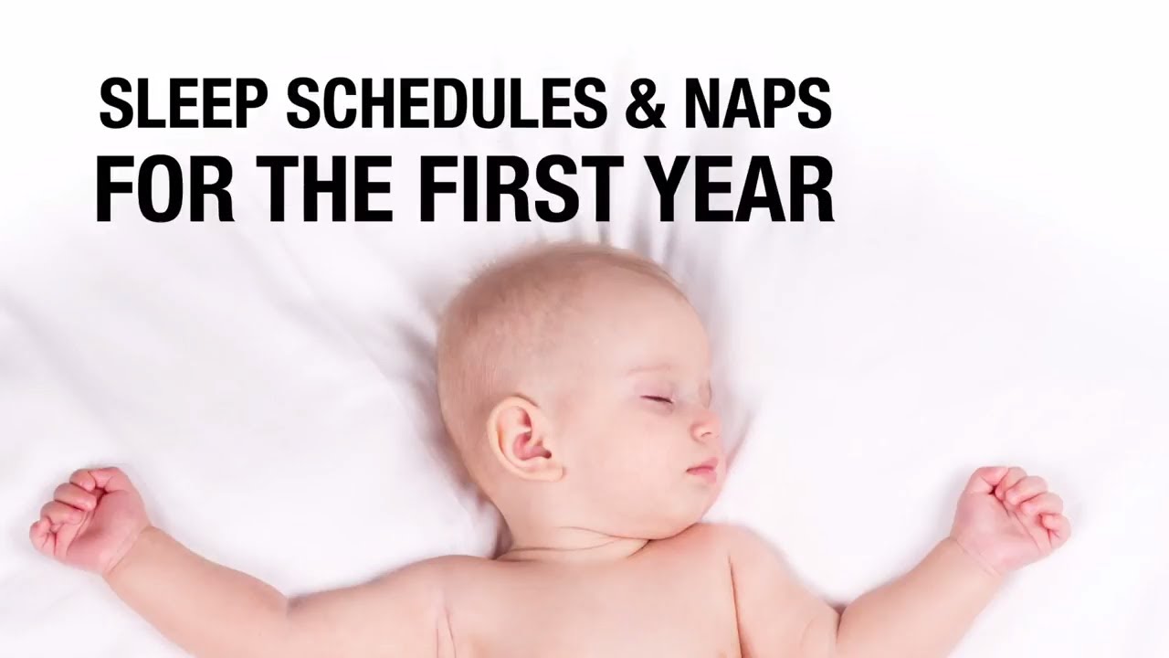 How long should my baby nap and sleep in the first year?