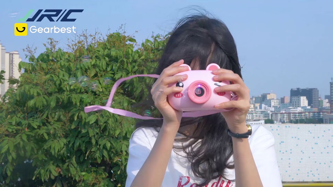 JJRC V09 Cartoon Automatic Music Camera Bubble Machine  - Gearbest.com