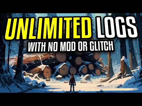 Get UNLIMITED Logs (NO Mods or Duplication Glitch) Sons of the Forest
