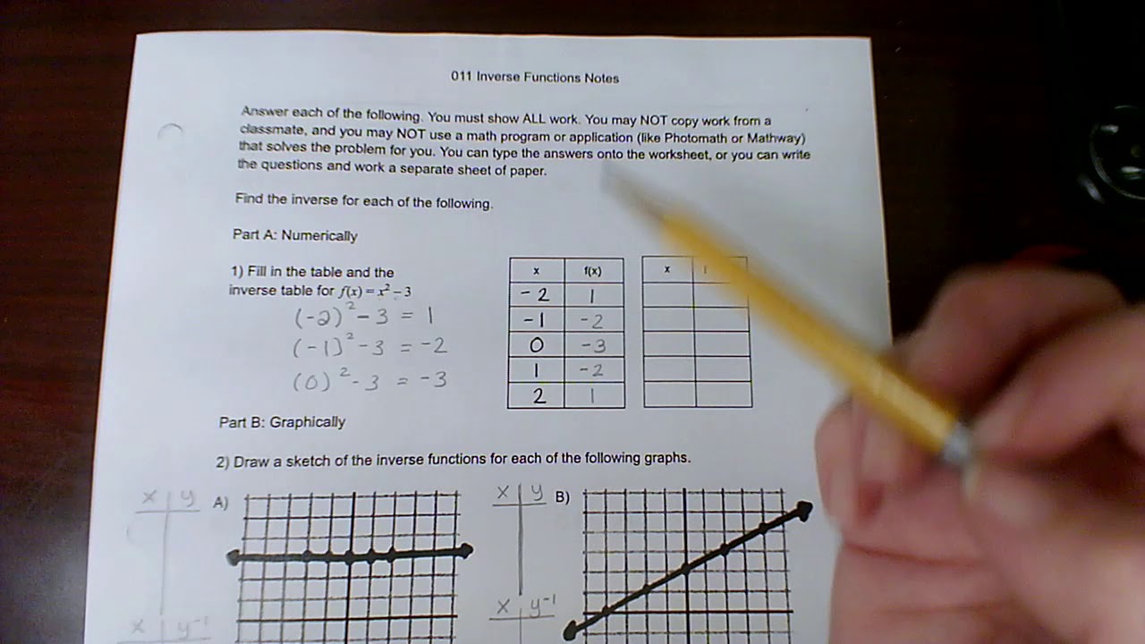 Inverse Function (Numerically)
