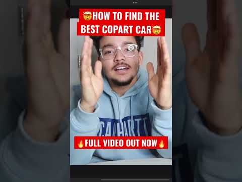 🔥HOW TO BUY THE BEST COPART CAR🔥 #shorts #copart