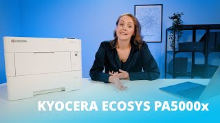 Kyocera ECOSYS PA5000x A4 Mono Laser Printer - 110C0X3NL0