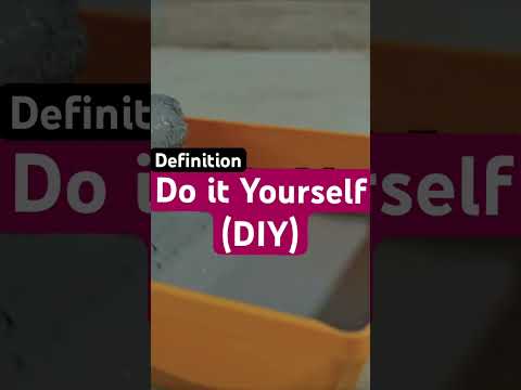 🛠️ Do It Yourself- DIY Meaning