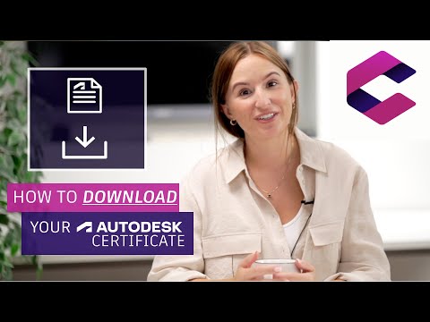 Downloading Autodesk Certificate | How to download certificate of completion Autodesk Training