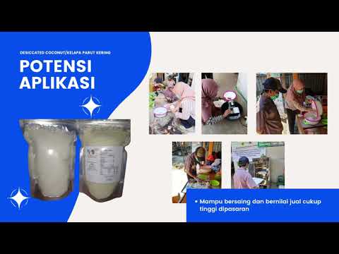 KLU VCO DESICCATED COCONUT