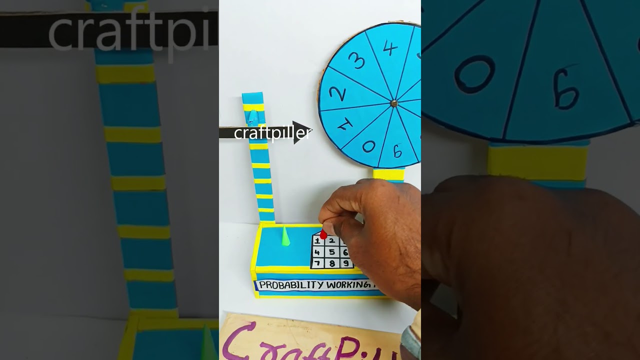probability working model - maths project craftpiller - shorts