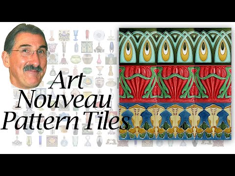 Art Nouveau Tile Patterns