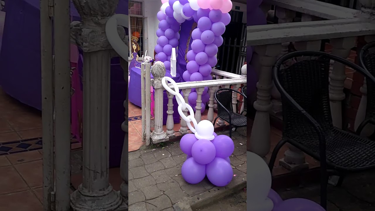 decoración de princesa Sofia