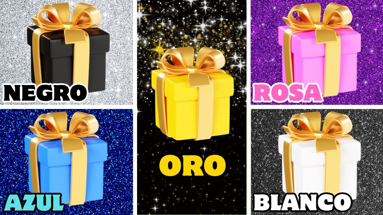 Choose Your Gift 5 🎁💙🖤🤍💛🌈 | Gift Box 5  - Choose One Gift 🎁