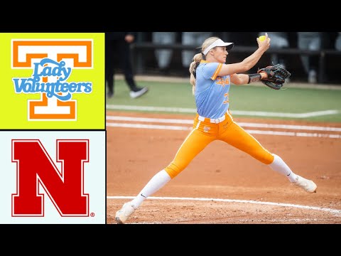 Nebraska vs Tennessee College Game inning 1-4| May 23, 2025 | College Softball ChampionShip