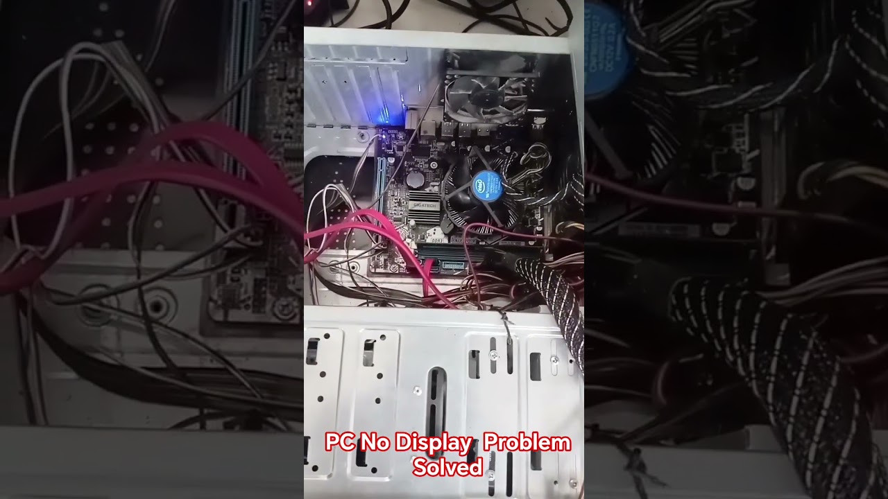 #computer No Display  Problem Solved I any tutorials bd