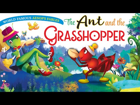 The Ant and the Grasshopper - Short Stories for Kids in English | English Stories for Kids