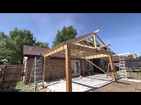 Pro patio build series #1 #patio #patioexpert #patiocover