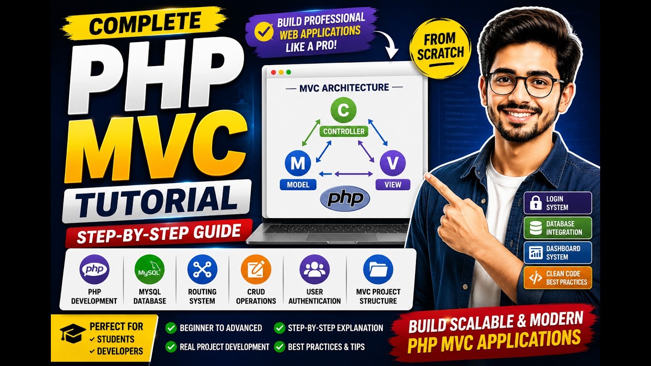 PHP MVC Project Structure Explained for Beginners