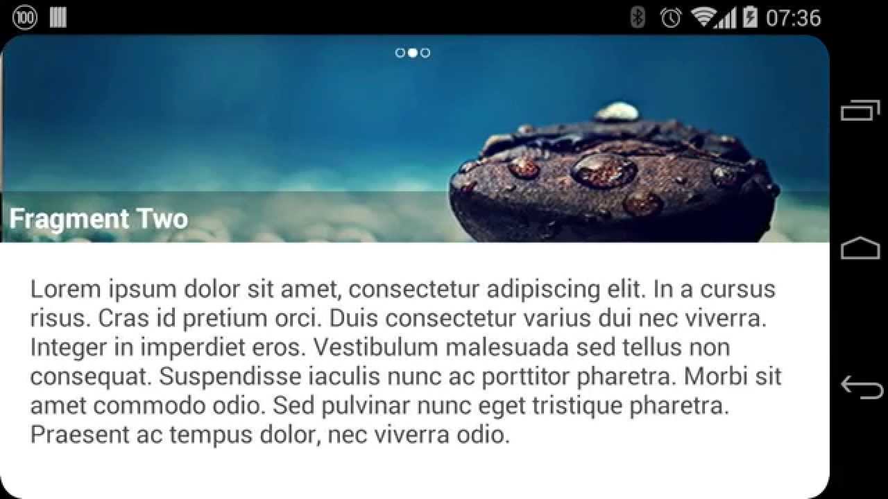 [Android Code] View Pager with Indicator