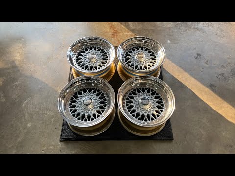Porsche BBS RS Wheels Rebuild & Refinish!